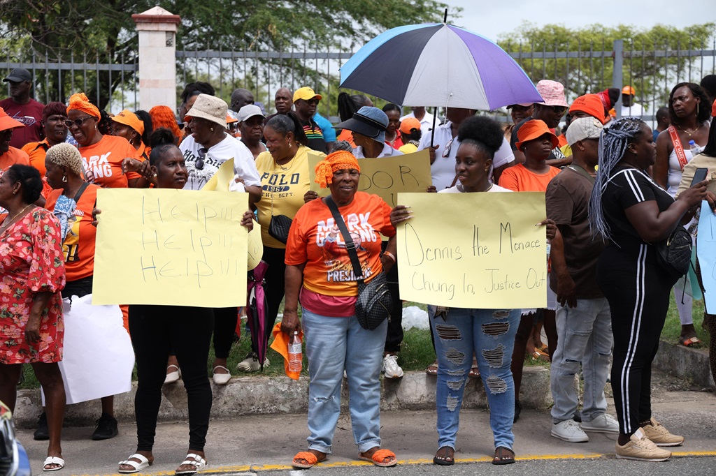In pictures: PNP protests against Chung's FID appointment, says it ...