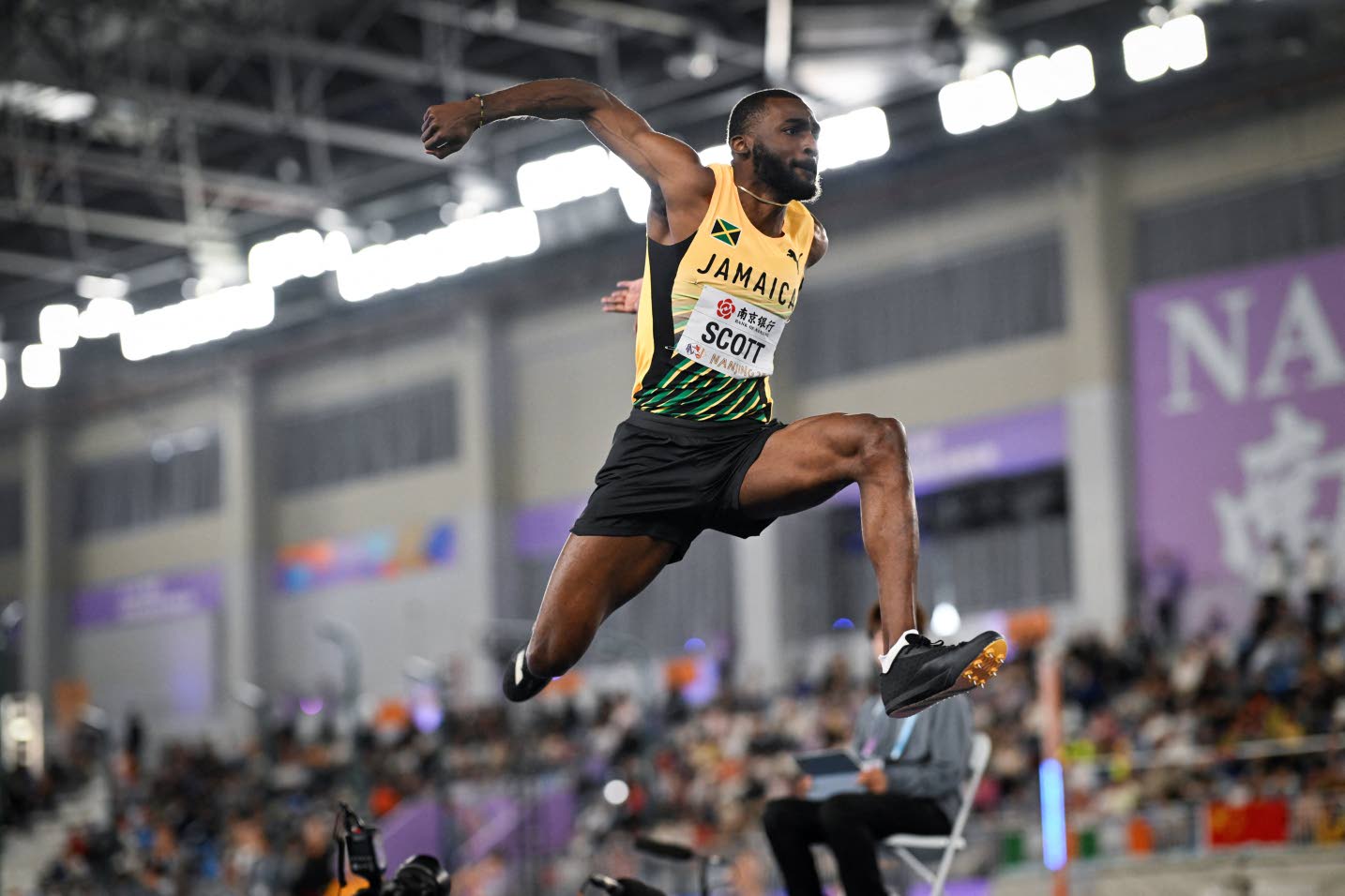 Jordan Scott wins seventh straight triple jump competition - Jamaica ...