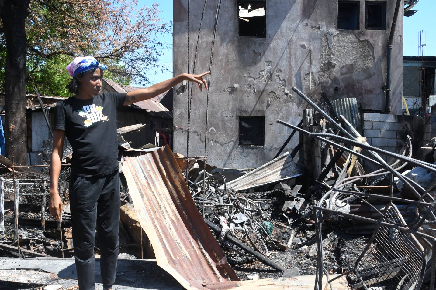 Denham Town fire victims appeal for help - Jamaica Observer