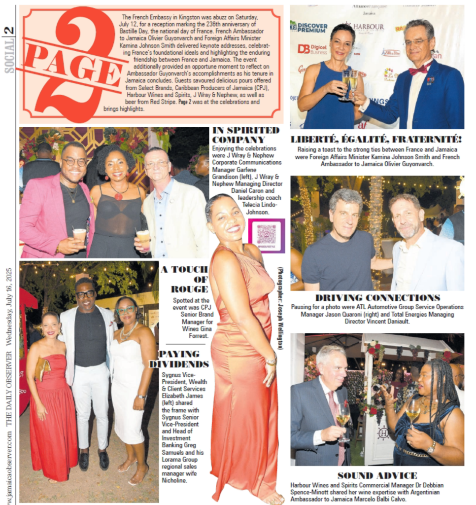 Wednesday, July 16, 2025 - Jamaica Observer