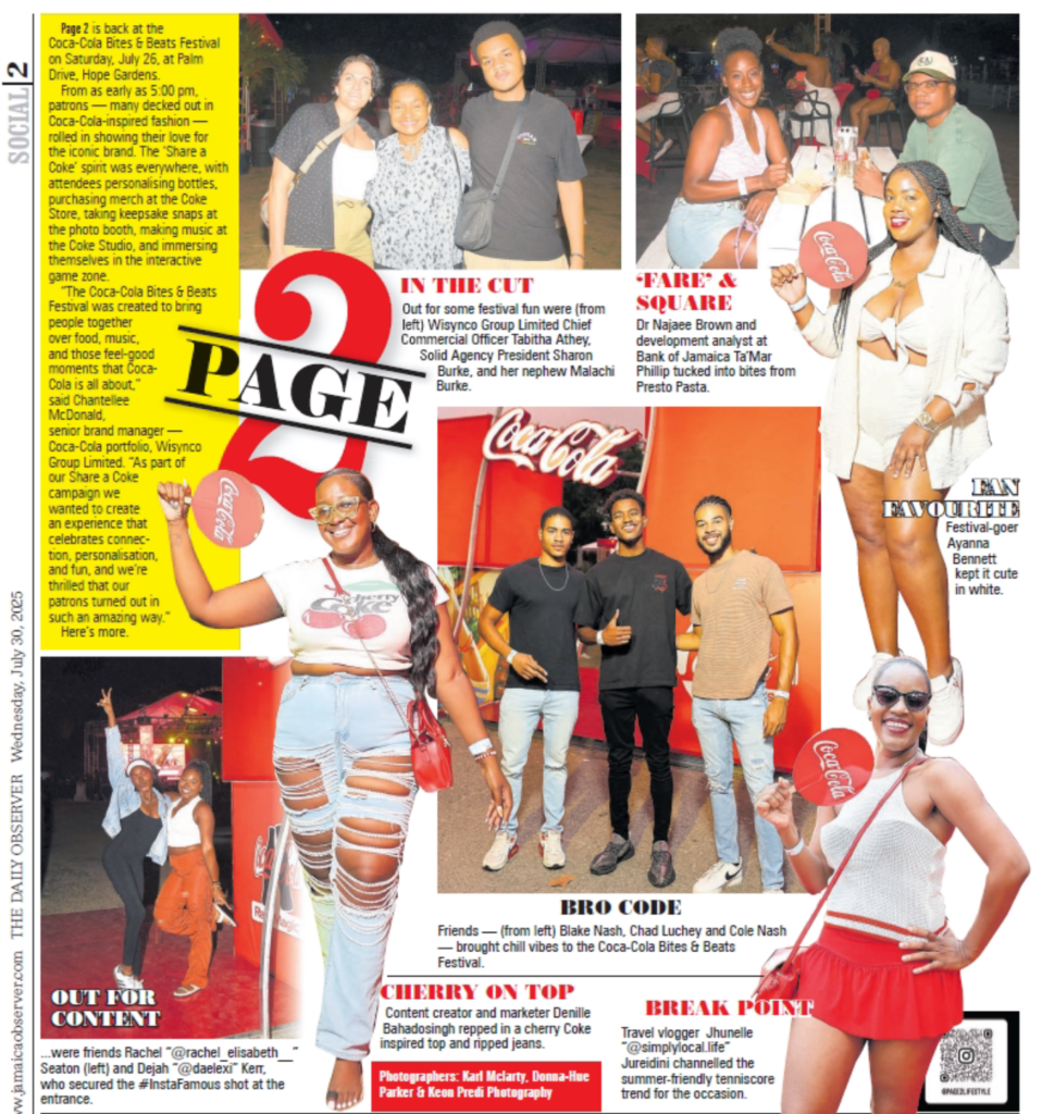 Wednesday, July 30, 2025 - Jamaica Observer