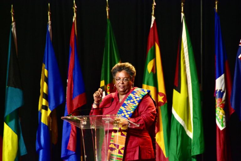 Mottley urges Caricom to embrace regional ferry travel, cargo planes to ...