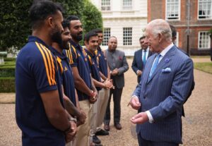 India’s cricket stars consoled by King Charles after Lord’s defeat ...