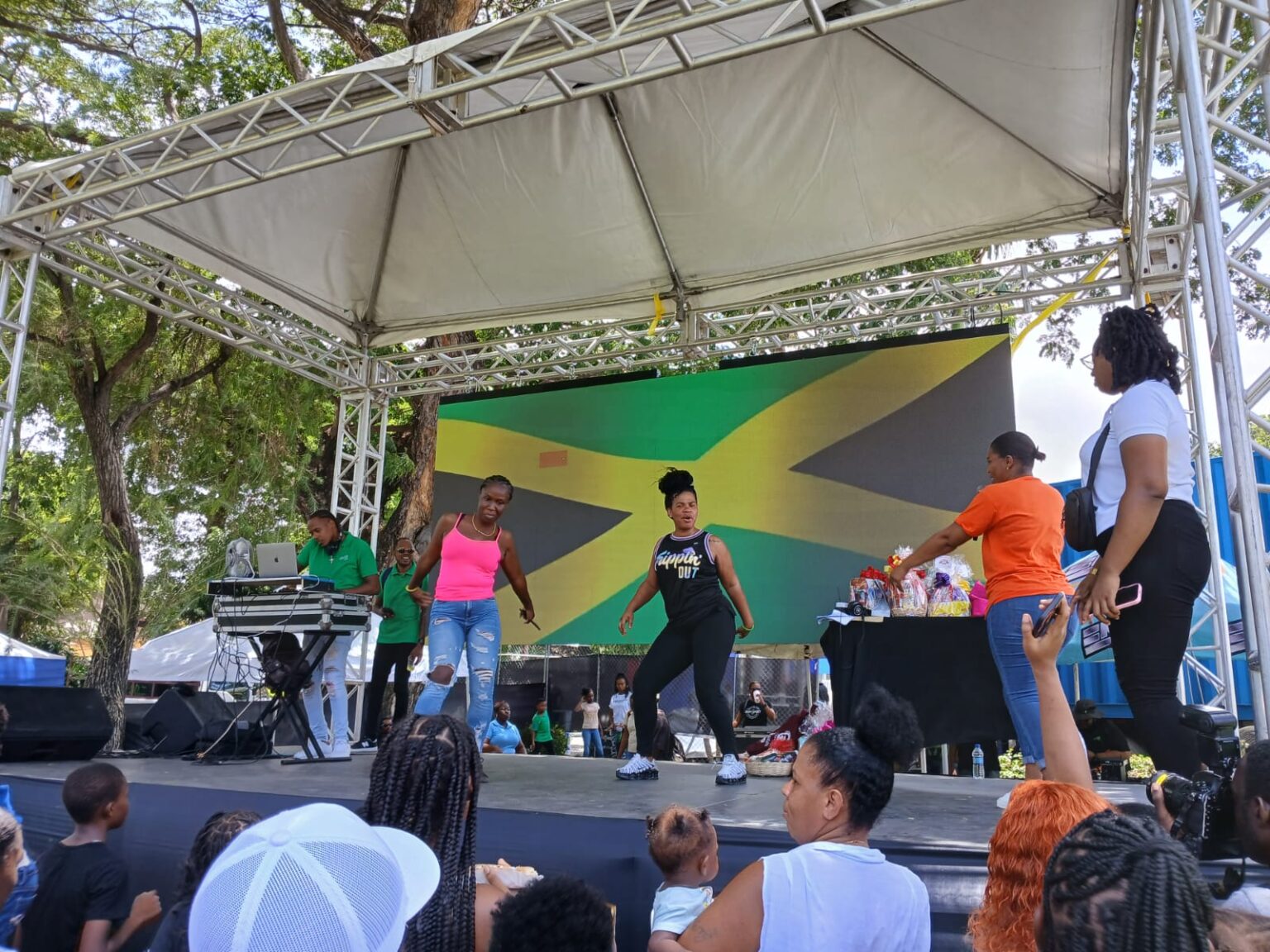 Burgerman’s back-to-school fair underway at Devon House - Jamaica Observer