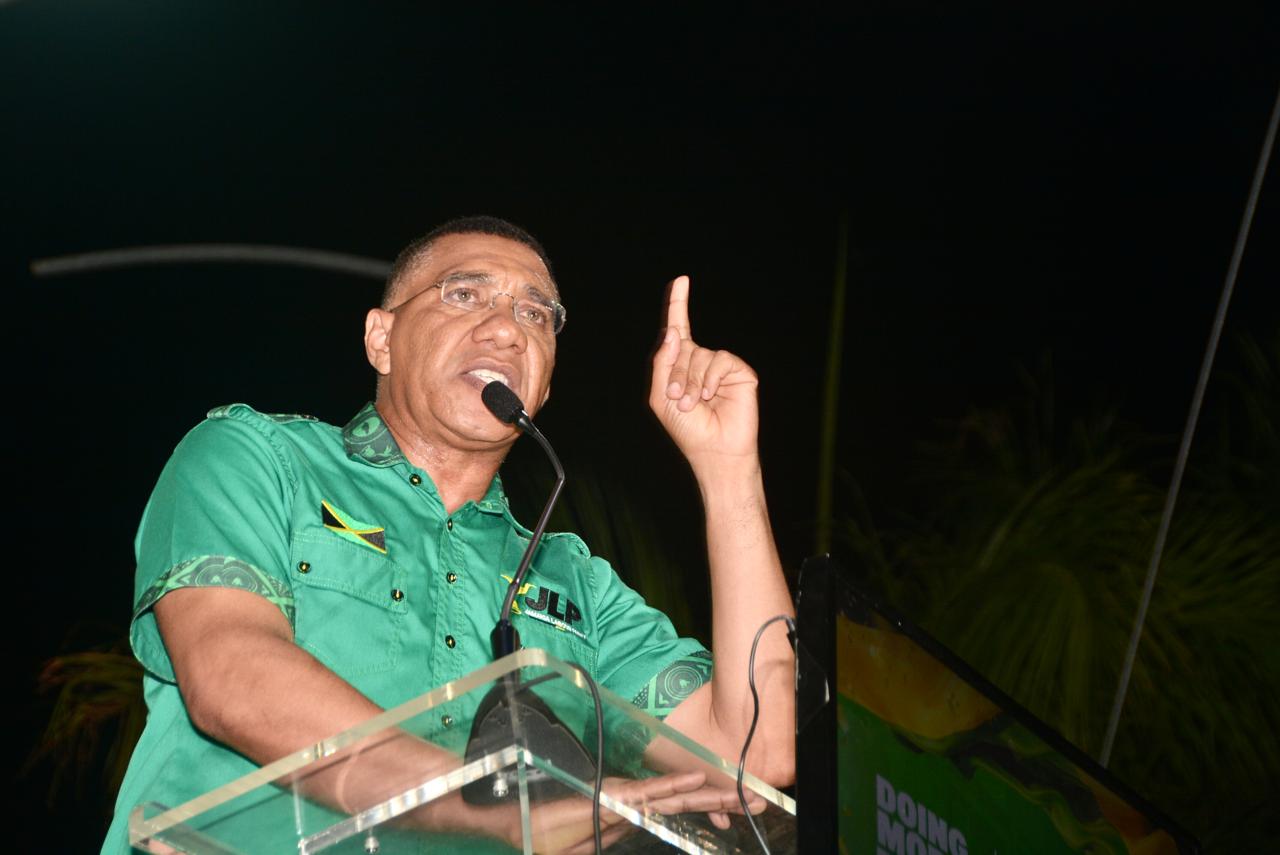 JLP momentum increasing daily, says Holness - Jamaica Observer