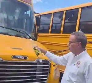 JCC distances itself from alcohol ritual at bus blessing ceremony ...