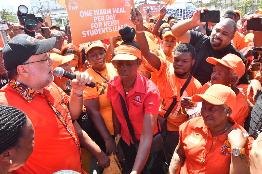 WATCH: Golding 'feeling good', but warns supporters against complacency ...