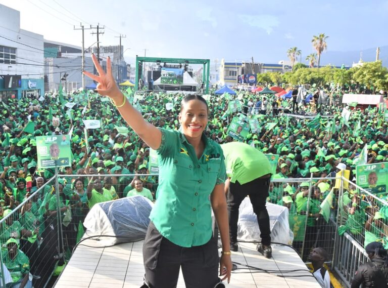 In pictures: Big turnout for JLP rally as PM announces election date ...