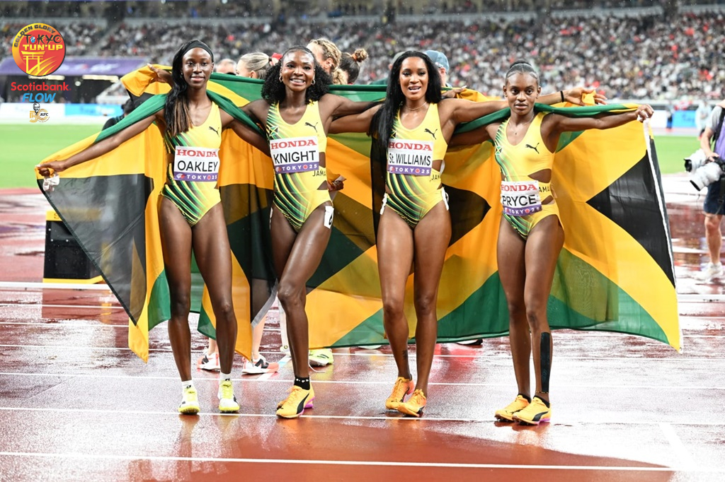 Tokyo 2025: Jamaican women earn silver in 4x400m, men finish seventh - Jamaica Observer