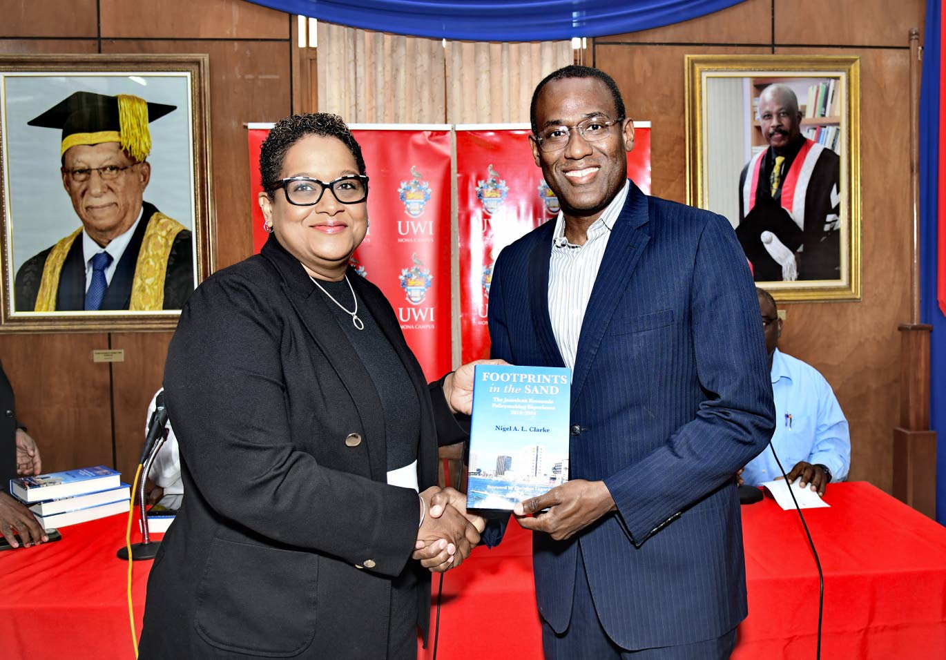 UWI, Mona gifted Dr Nigel Clarke’s policy memoir - Jamaica Observer