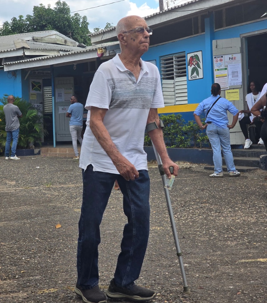 Elderly voter calls for peaceful post-election process - Jamaica Observer