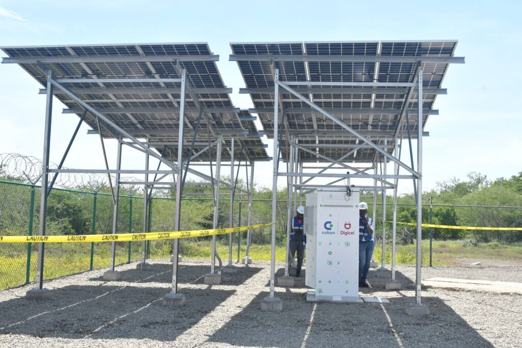 Digicel begins roll-out to solarise half its mobile network - Jamaica ...