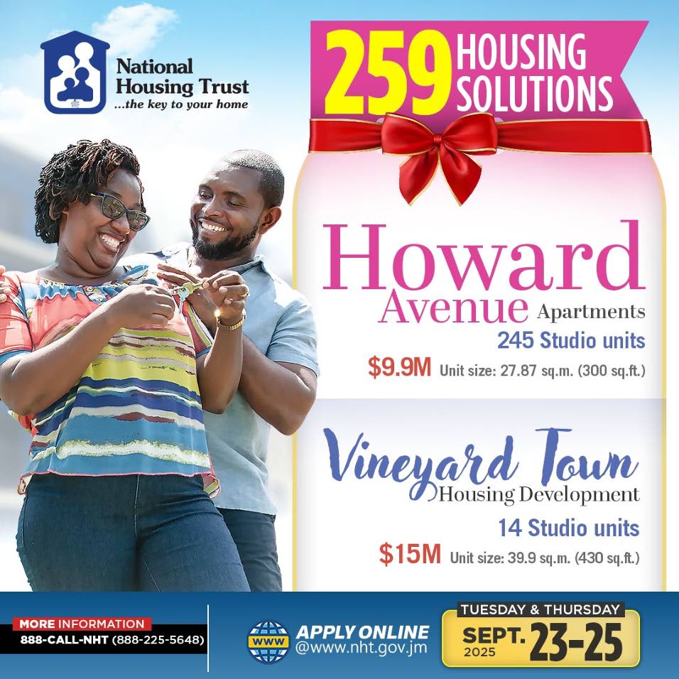 High demand for Vineyard Town, Howard Avenue apartments - Jamaica Observer