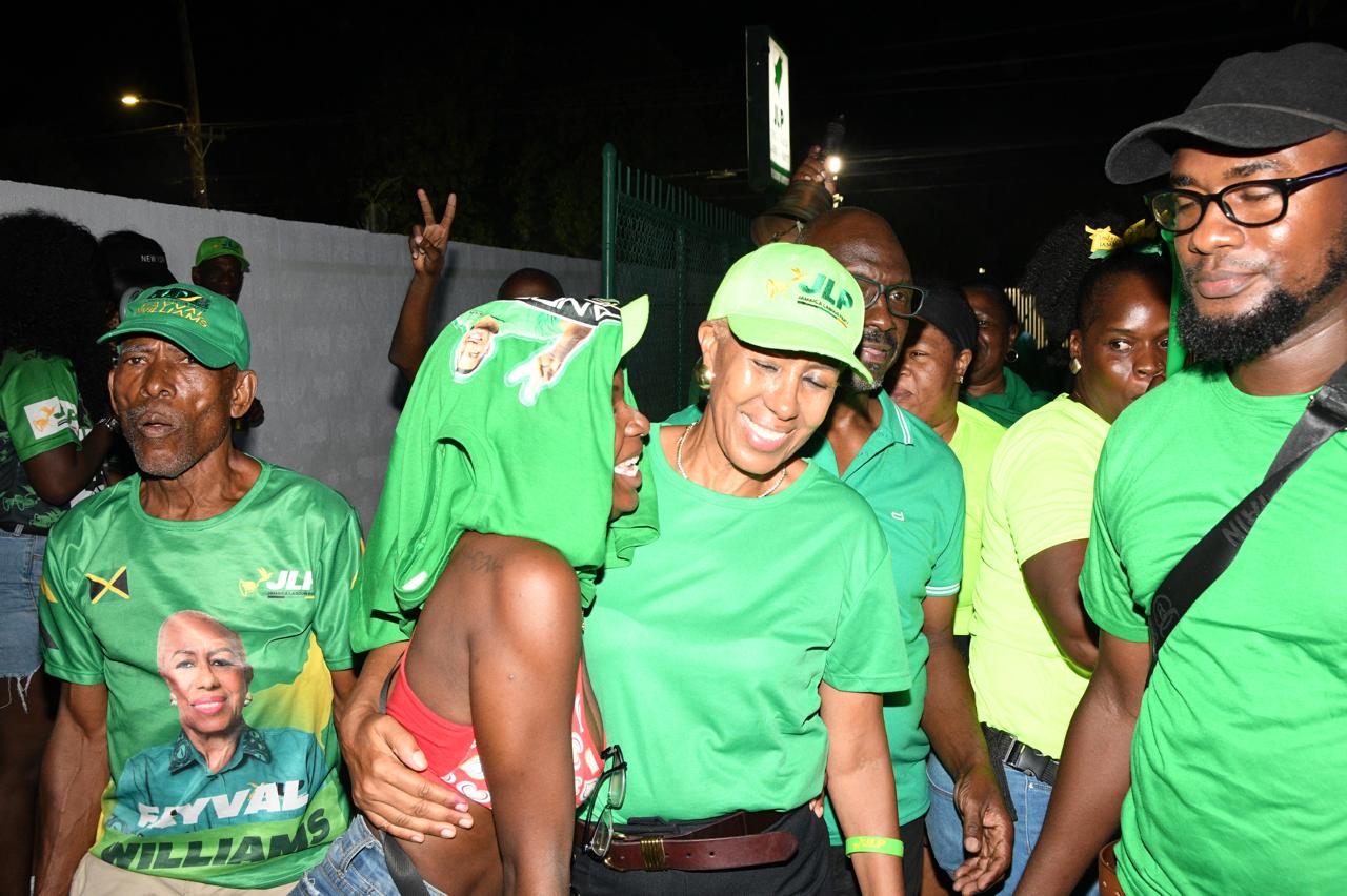 A festive mood at JLP election watch party - Jamaica Observer