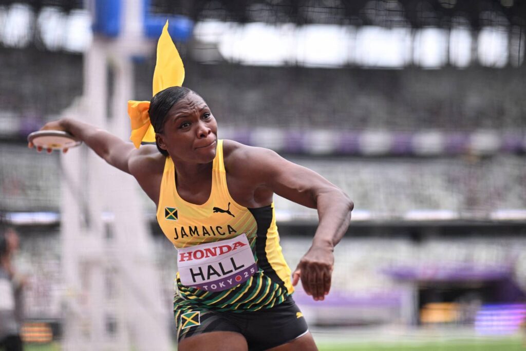 Tokyo 2025: Samantha Hall finishes 12th in discus final - Jamaica Observer