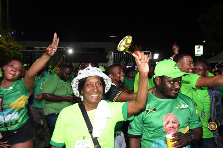 A festive mood at JLP election watch party - Jamaica Observer