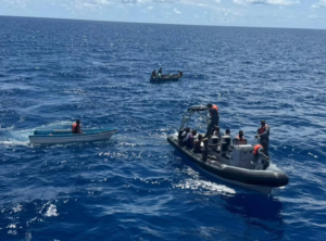 One reported dead, 16 rescued by Coast Guard from burning vessel ...