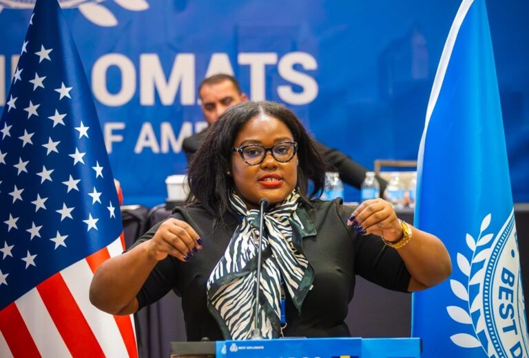 Jamaican Ammoya Patrick wins Best Diplomat award at UN conference ...