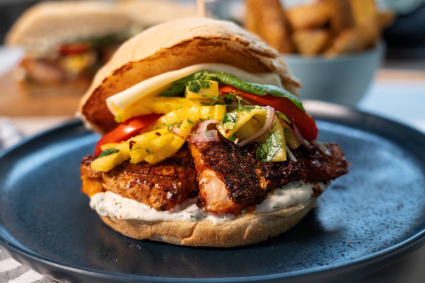 Recipe Corner... Rainforest Grilled Snapper Burger - Jamaica Observer