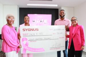 Sygnus marks fifth year of breast cancer support - Jamaica Observer