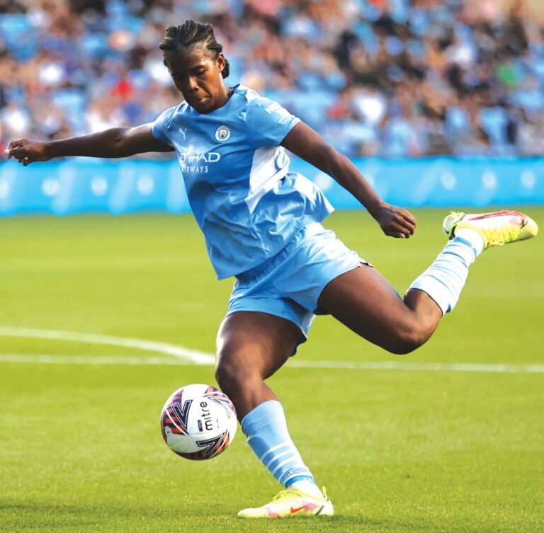 Khadija ‘Bunny’ Shaw nets 100th goal for Man City - Jamaica Observer