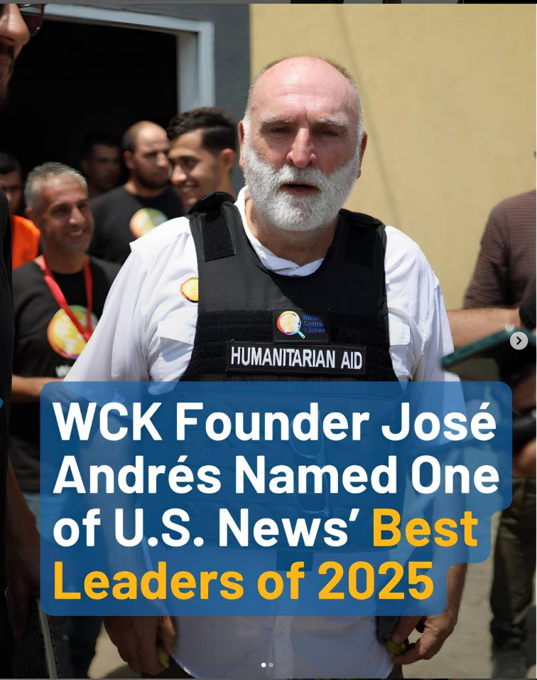 Chef José Andrés Secures Spot on US News’ List of 25 Best Leaders ...
