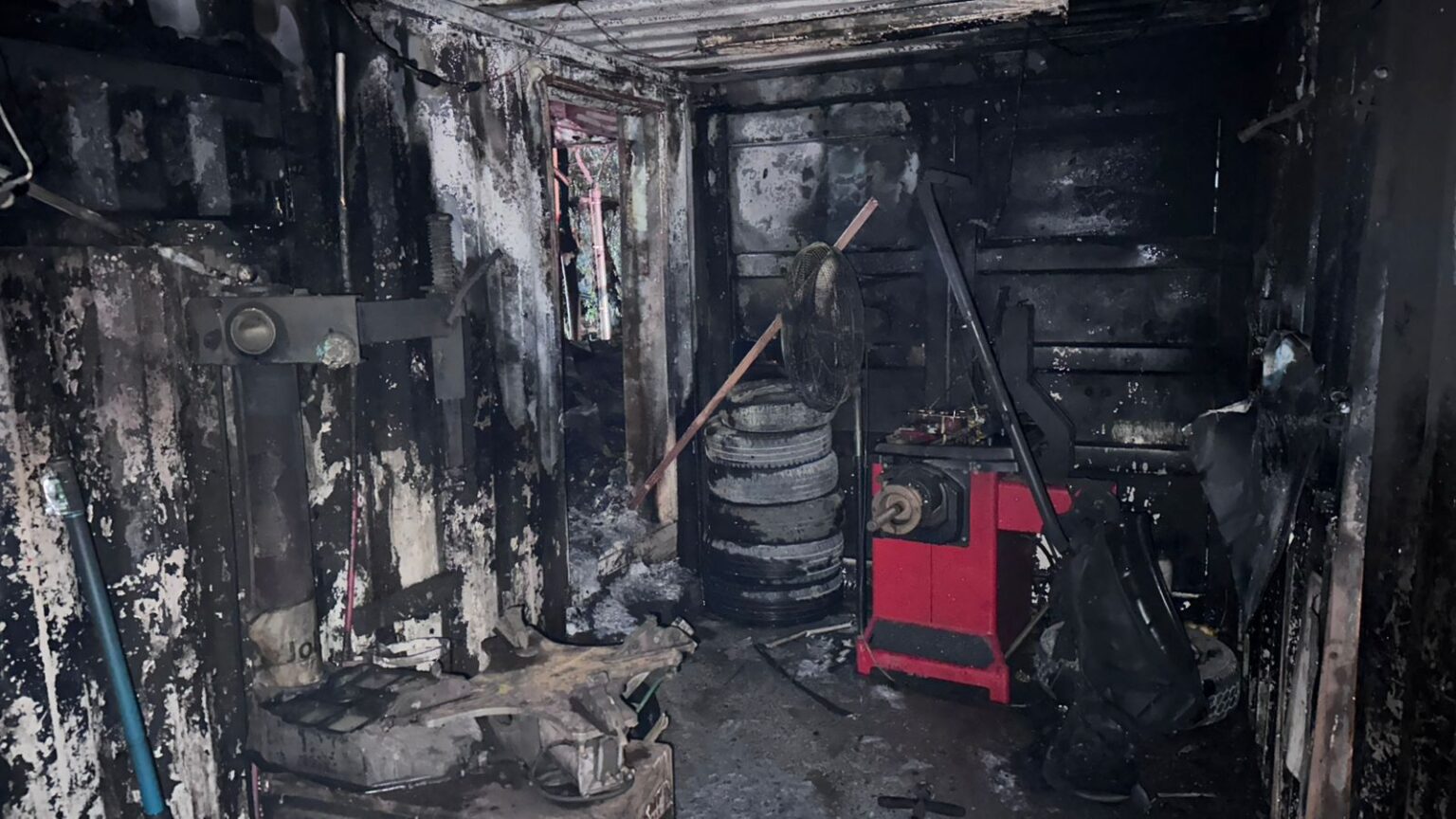 St James tyre facility damaged by fire - Jamaica Observer