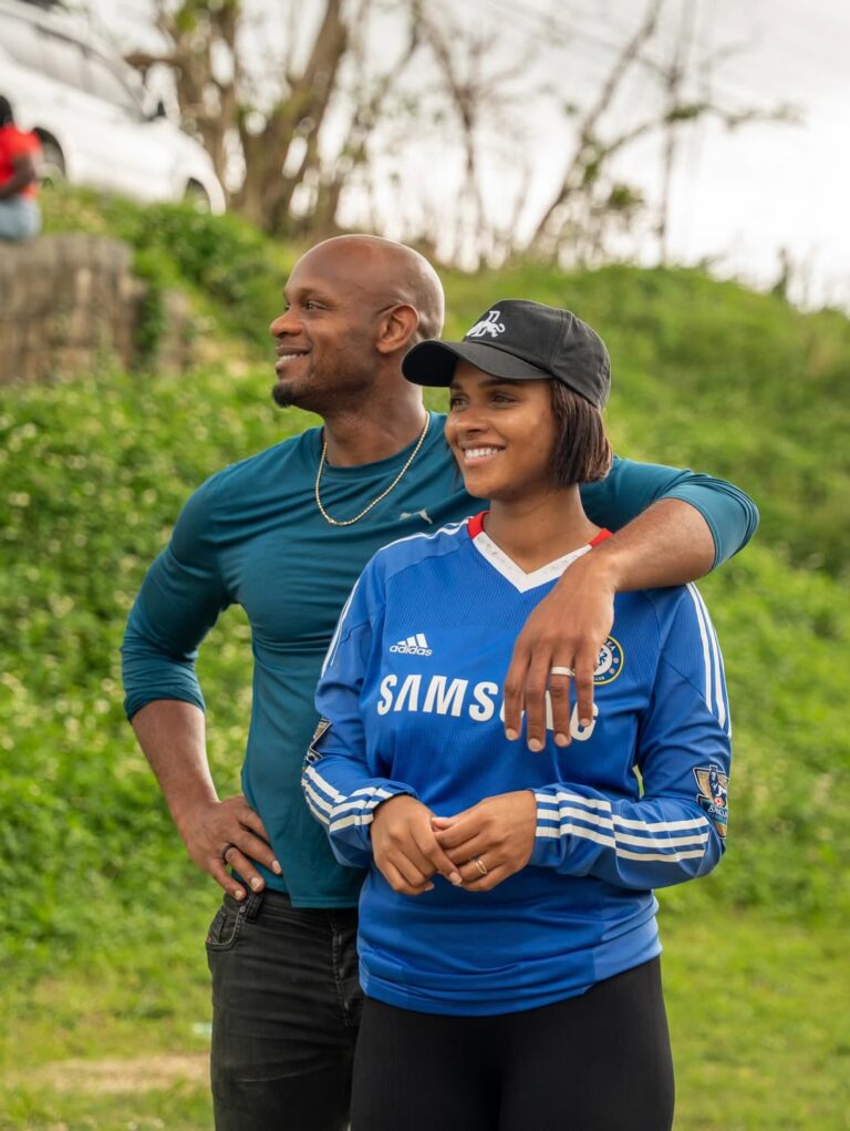 Asafa Powell spends his birthday delivering homes to hurricane victims ...