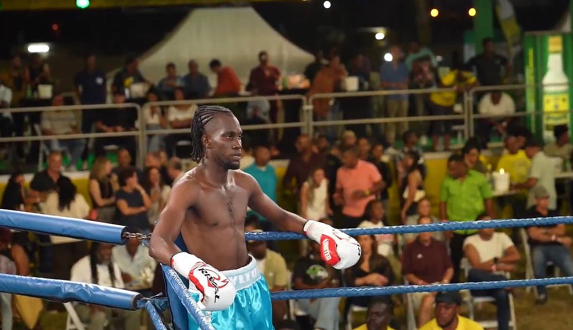 Hylton secures pro debut win on Wray & Nephew Fight Night - Jamaica ...