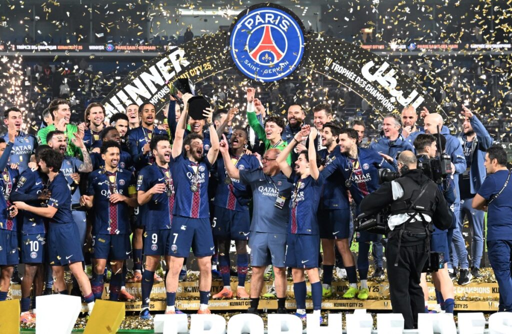 PSG beat Marseille on penalties to win French Champions Trophy ...