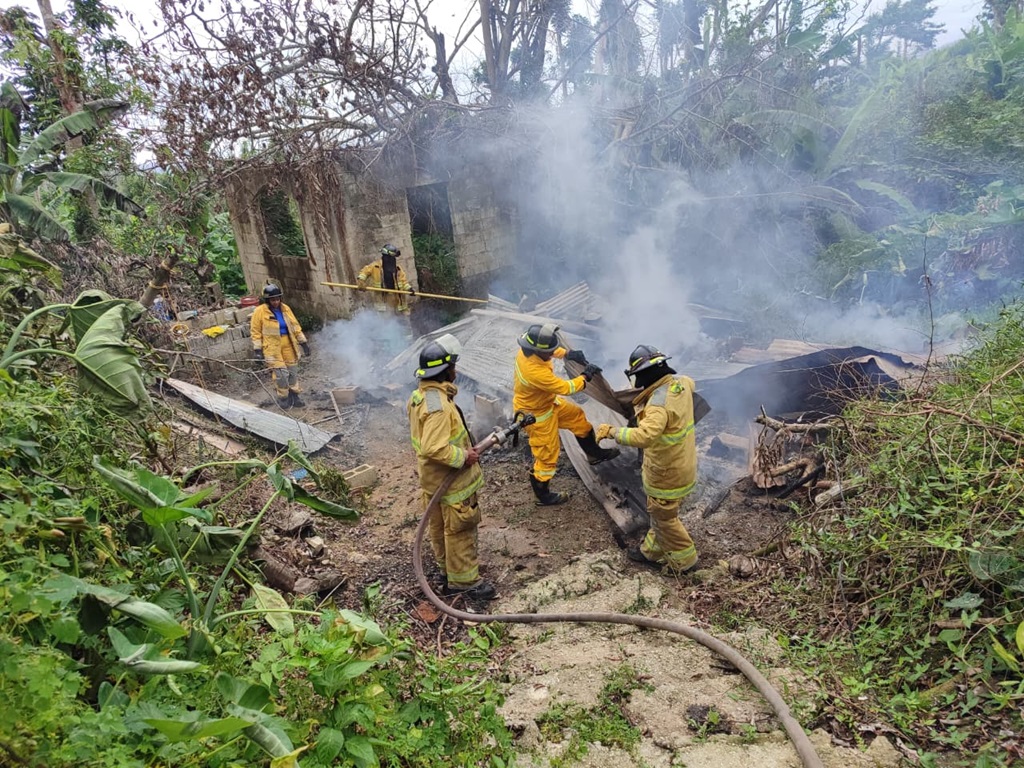 Man left homeless following fire in Spring Mount - Jamaica Observer