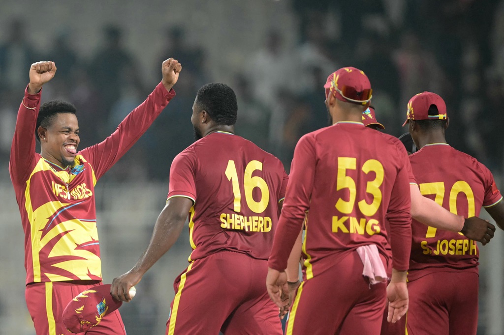 Shepherd takes hat-trick as West Indies beat Scotland in T20 World Cup ...