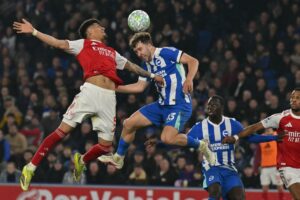 Man City falter as Premier League leaders Arsenal go seven points clear ...