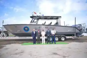 JDF coast guards receive four high-speed surface interceptor vessels ...