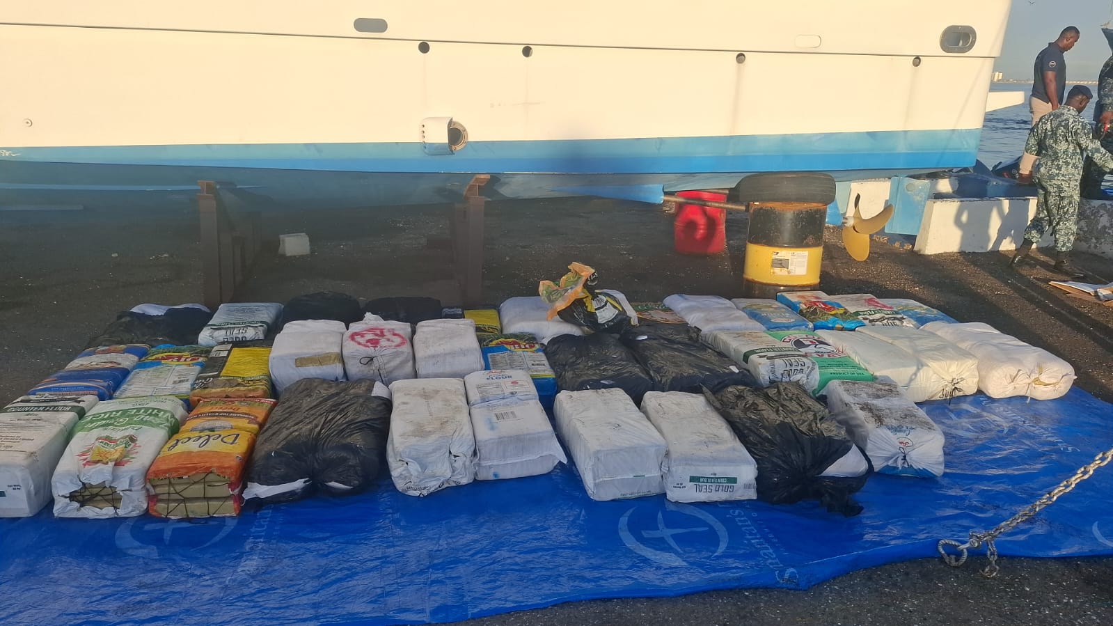 JDF Coast Guard seizes $45 million worth of ganja in Manchester ...