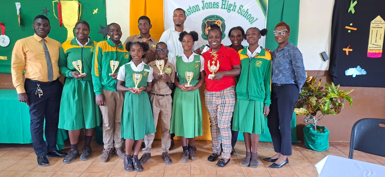 Winston Jones High triumphs in regional NSLIP Mathematics Competition ...