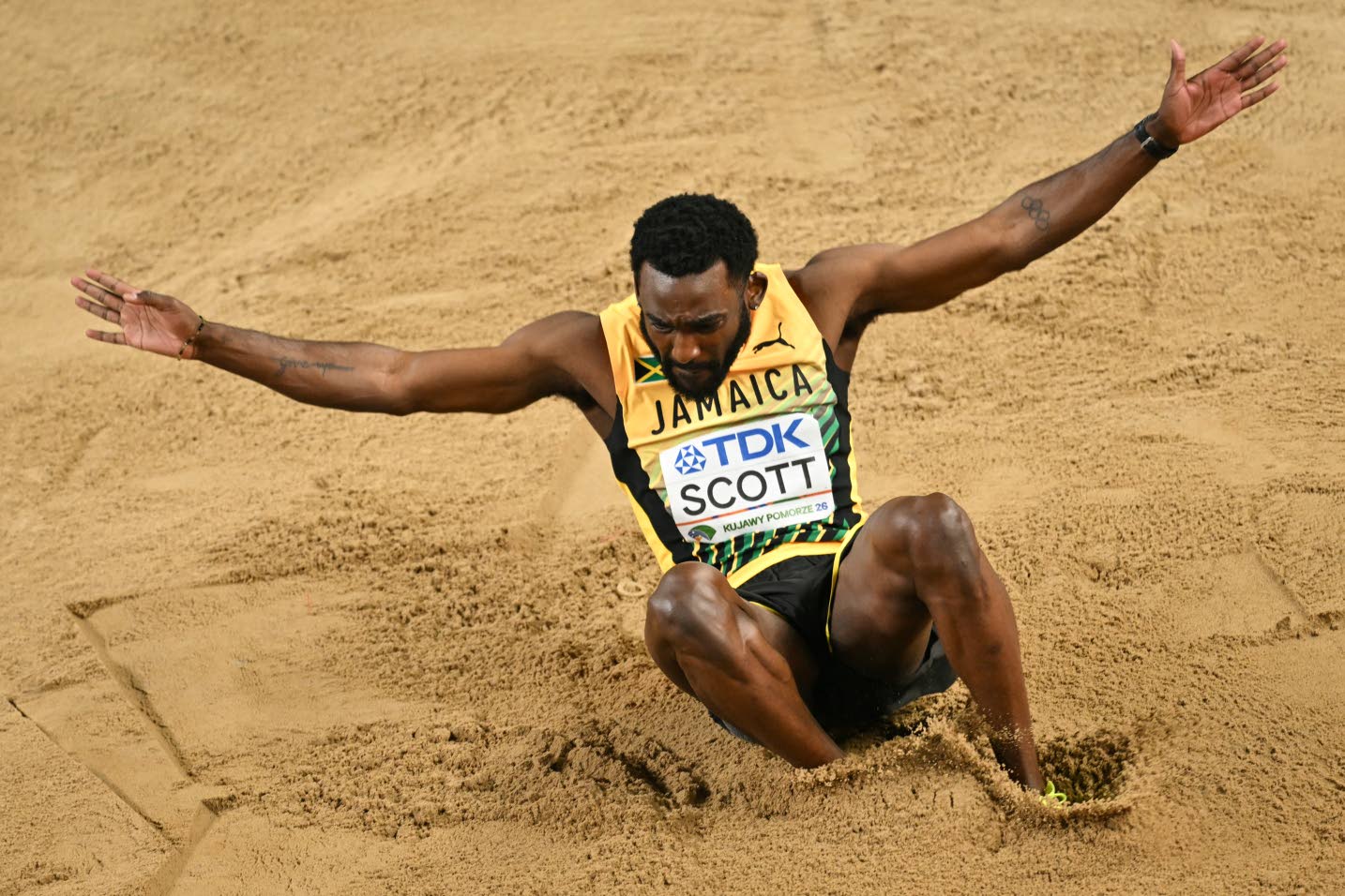 Jordan Scott sets PB, new world lead in triple jump - Jamaica Observer