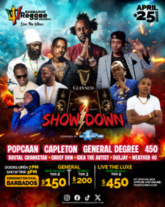 450, Popcaan set to perform in stacked line-up at Barbados Reggae ...