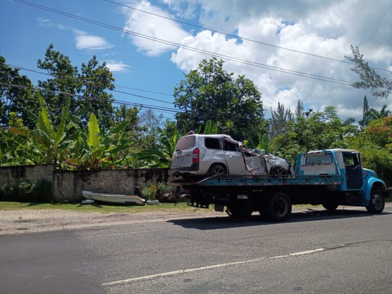 Two dead in Boscobel crash - Jamaica Observer