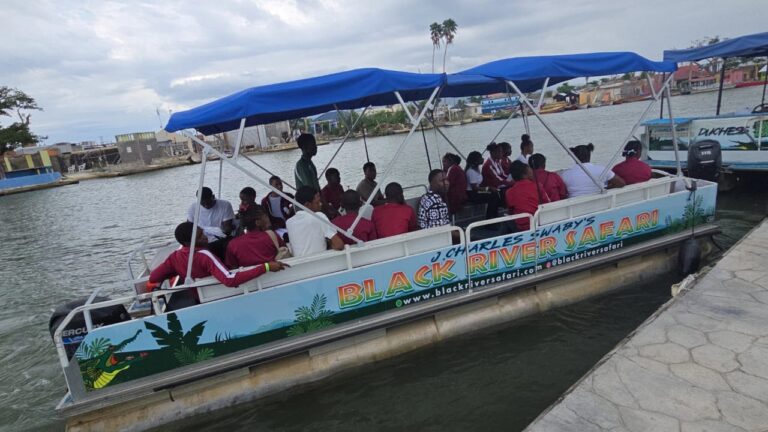 School group evacuated from Black River Safari boat tour following ...