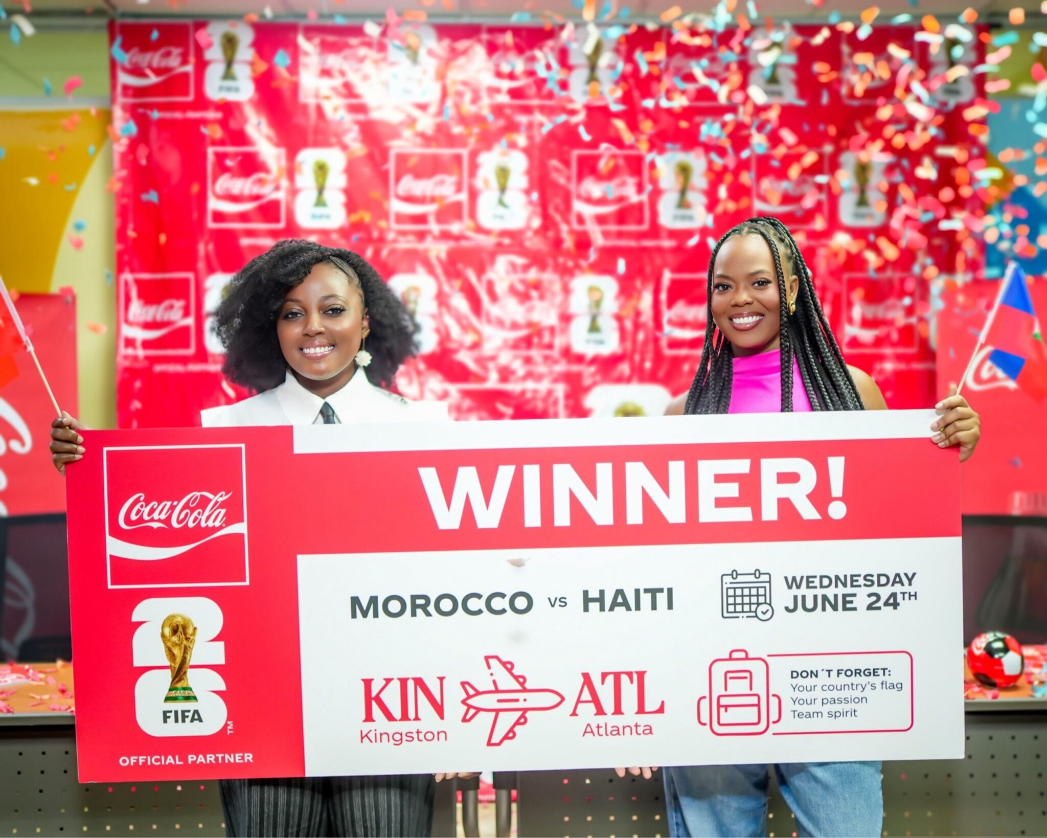 Jamaican winners head to World Cup with Coca Cola - Jamaica Observer