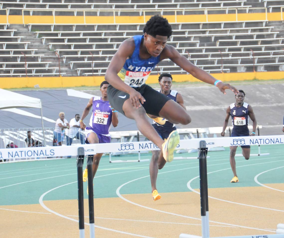 Miller captures U-20 Boys’ 400m hurdles thriller - Jamaica Observer