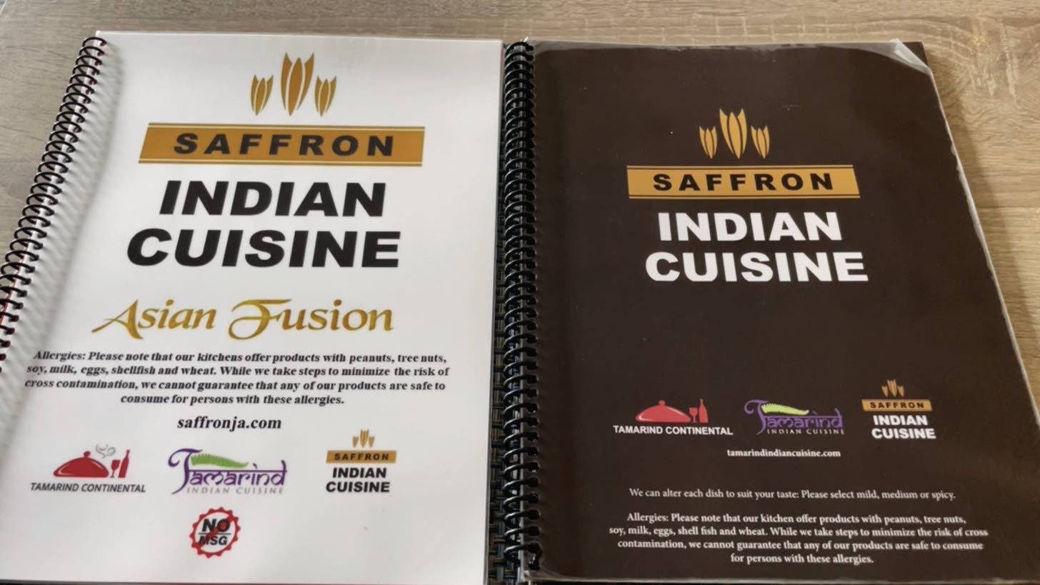 Saffron Indian Cuisine - Jamaica Observer