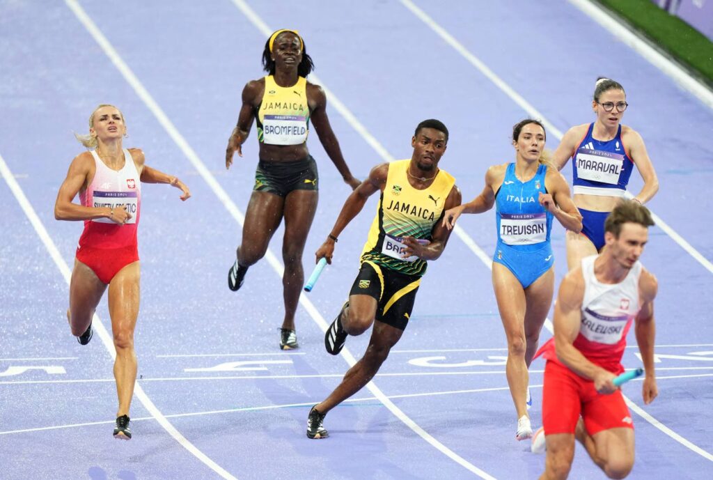 ‘RUNNING BLIND’ - Olympics